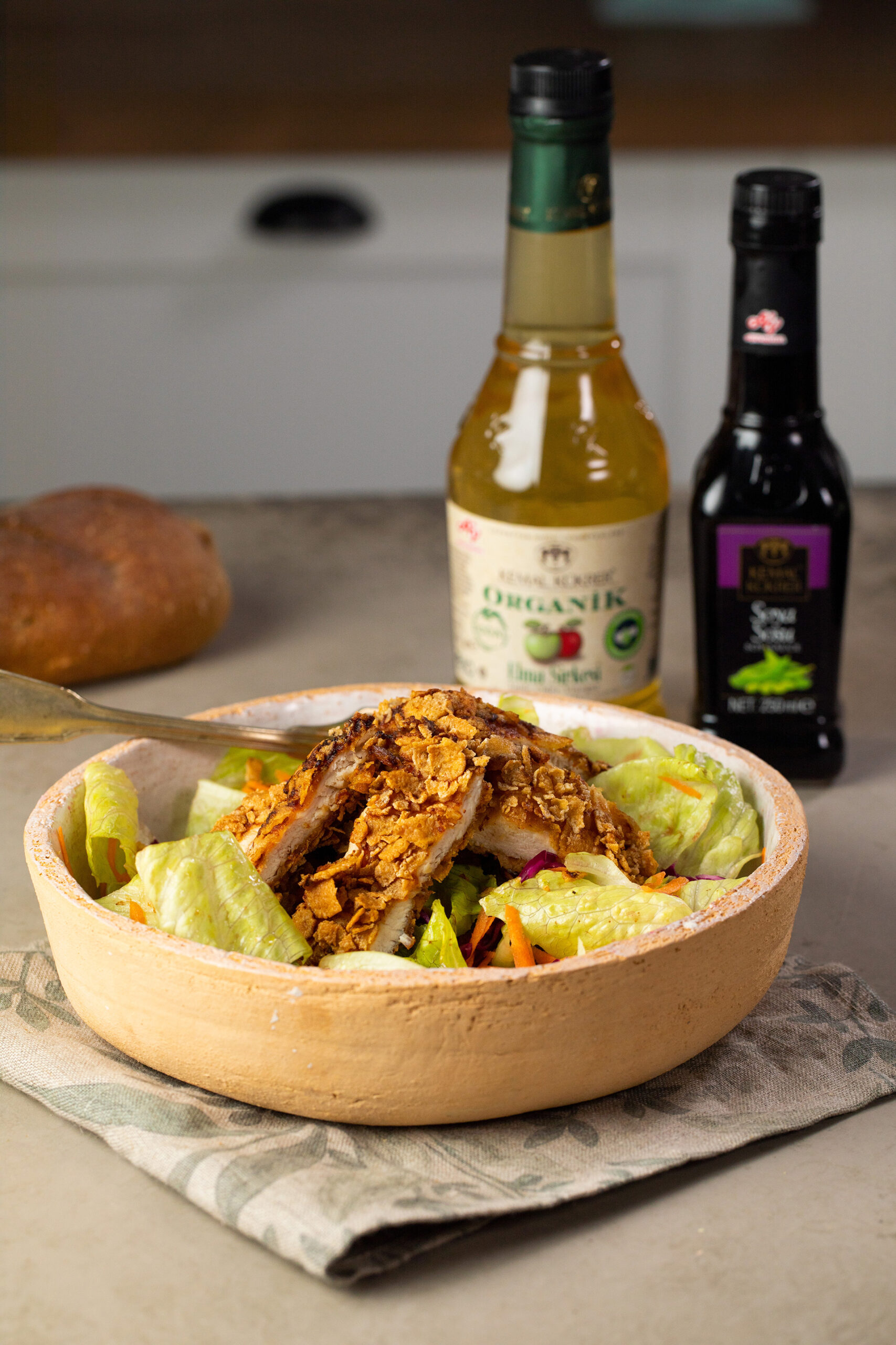 Tatlı Ekşi Çıtır Tavuklu Salata | Kemal Kükrer